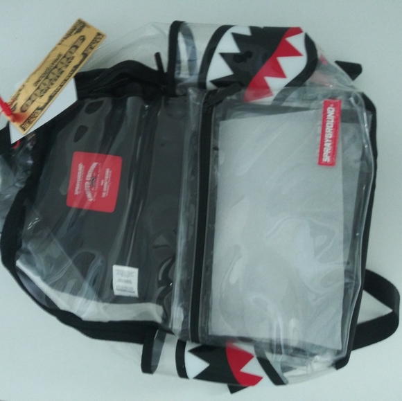 Sprayground | Bags | Sprayground Backpack 220 Clear Limited Edition ...